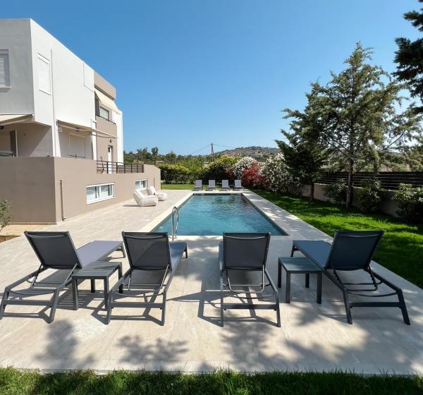 Villa Sweven Chania,privet Pool,bbq, Nearthe Beach - Ханья