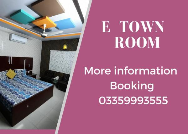 E Town Room Guest House Karachi - Karachi