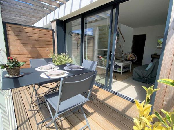 Duplex Lumineux à Bénodet: Plage Et Thalasso à Pied, Terrasse, Parking Et Abri Vélo Inclus - Fr-1-481-117 - Plage de Bénodet