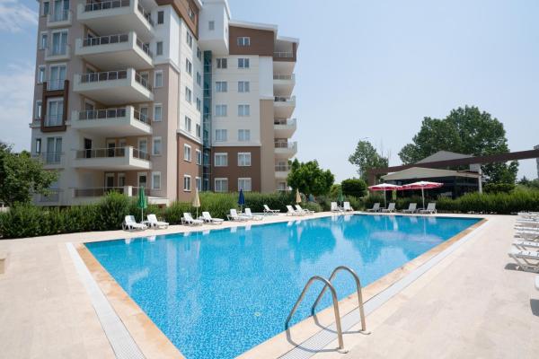 River Park Residence Lara 2+1 Pool View W. Balcony - Lara Beach