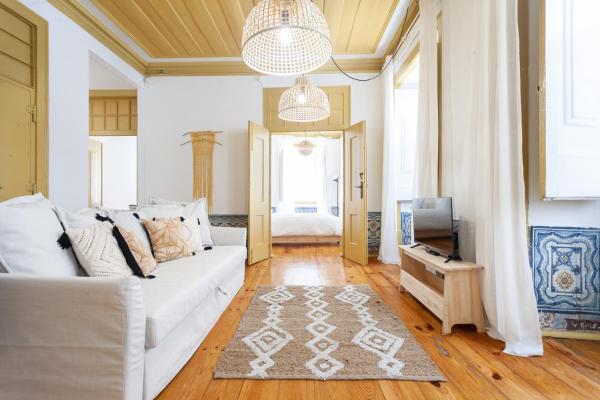 Yellow Tiles In City Center - Lisbon