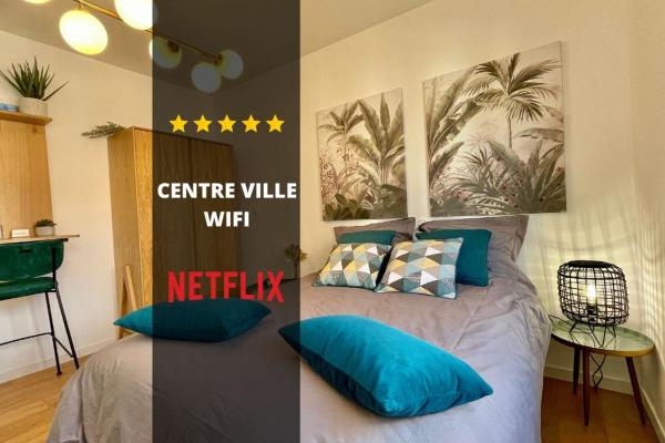 Downtown Cocoon - Centre Ville - Wifi - Netflix - Longueau