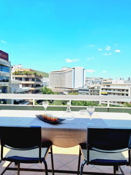 Downtown, Penthouse Apartment With Great View, Pagkrati - Athene