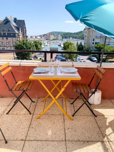 Duplex 2 Pièces Port Cabourg - 2 à 4 Personnes - Terrasse - Vue Port - Exclusif Book Ing - Dives-sur-Mer