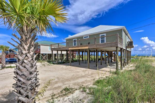 Bayfront Dauphin Island Home With Beach Access! - Dauphin Island, AL