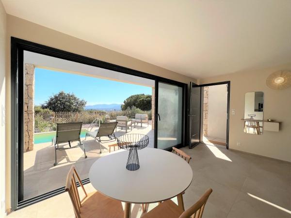 Casa Di Bà - Villa 2 Chambres Avec Piscine à 10 Minutes Des Plages - Ajaccio