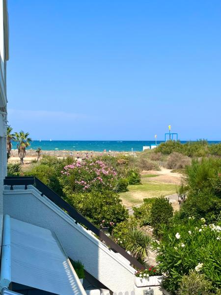 Appartement Entre La Lagune Et La Mer Avec Piscine, Direct Plage, Vue Partielle Mer - Saint-Cyprien Plage