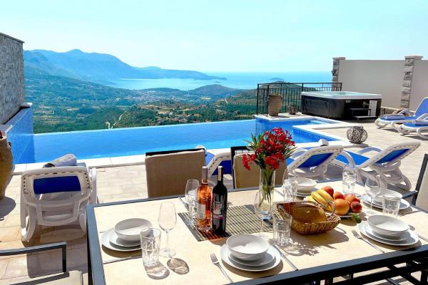 Luxury Villa Stone With Private Pool And Jacuzzi Near Dubrovnik - Mlini
