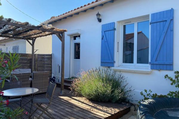House With Terraceparking 300m From The Beach - Jard-sur-Mer