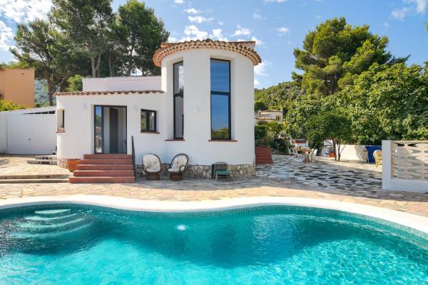 Villa For 10 With Swimming Pool And Sea View - Dénia