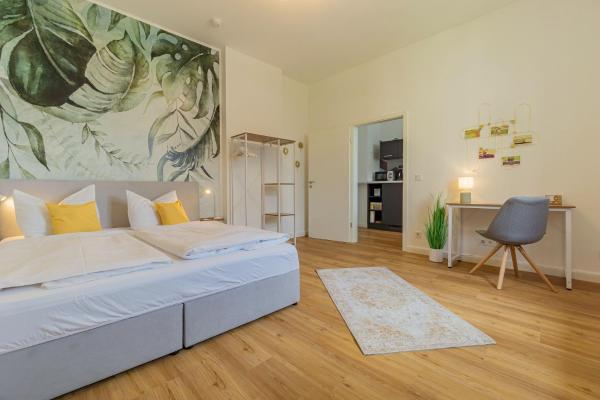 Modernes Apartment - Zentral, Ruhig, Wlan, Netflix, Küche, Schreibtisch, Parkplatz, Waschtrockner - Germany