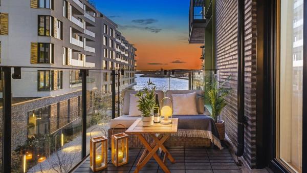 Exclusive Apartment, Sea View To Oslo Fjord, Located On Water In Oslo Center - Oslo