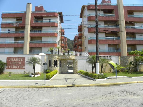 Apto 3 Quartos Condominio Costa Atlantica-pé Na Areia-em Ubatuba,sp - Ubatuba