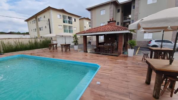 Apartamento Aconchegante Com Piscina - Praia Grande - Ubatuba