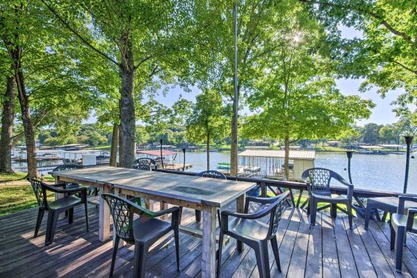 Boat Dock And Slides Lakefront Gravois Mills Home - Stany Zjednoczone