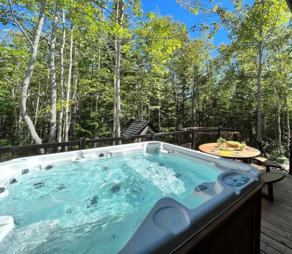 L'escale De La Martine - Intimité, Spa Et Boisé - Le Massif de Charlevoix