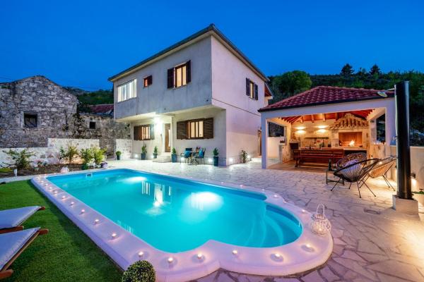 Luxury Villa Ivona Pool, Jacuzzi, Sauna & Privacy - Mljet