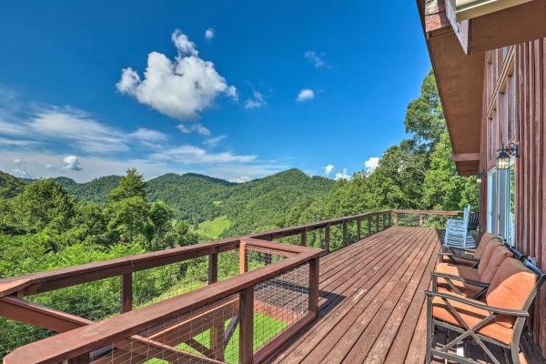 Newly Renovated Mountaintop Escape In Burnsville - North Carolina