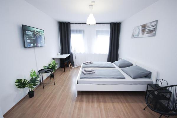Alfa Stuttgart City 4zw Beste City Lage Berliner Platz Max 8 Personen Netflix Küche Wm L 4br 7 Beds 8 People L Fully Equipped Kitchen & Bathroom - Stuttgart