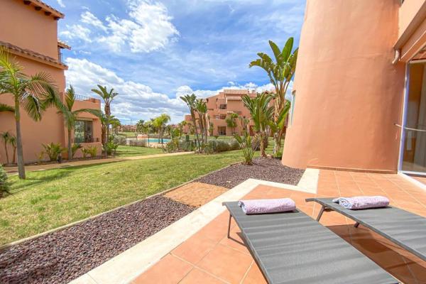 Superb Luxurious Groundfloor 1 Bedroom App On Mar Menor Golf Resort - Torre-Pacheco
