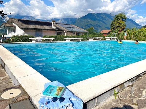 Bellavista I Garten Ferienwohnung Mit Pool - Lake Como