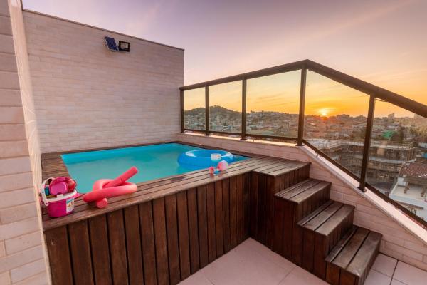 Cobertura Pé Na Areia- Piscina, Churrasqueira, Vista Mar E A 50m Da Praia Dos Anjos - Arraial do Cabo