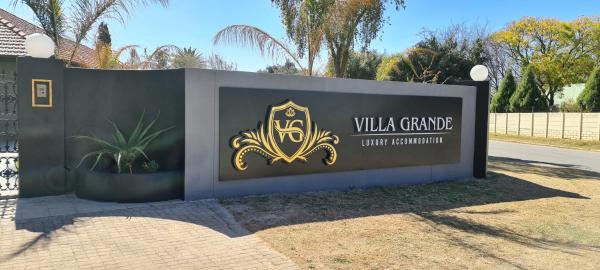 Villa Grande Luxury Accommodation - Welkom