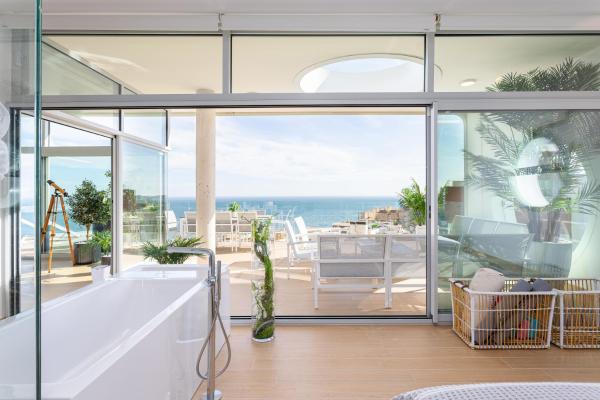 Atico Vista Mar Panorámica & Jacuzzi By Ensuite - Fuengirola