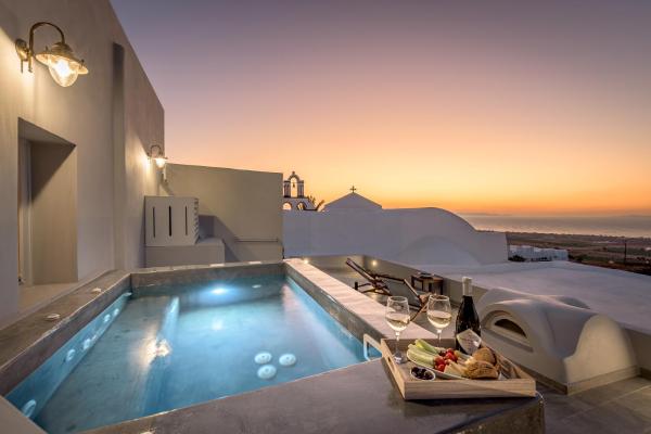 Casa Vicenza - Private House With Jacuzzi And Aegean View - Oia