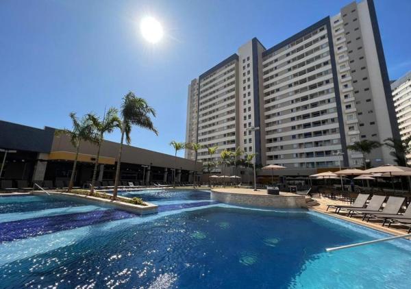 Solar Das áGuas Park Resort - Apartamento - Olímpia