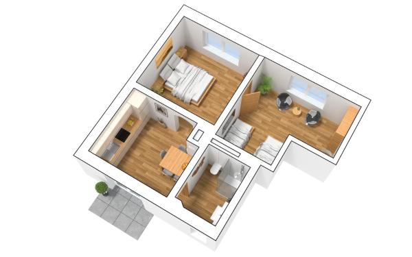 Ferienwohnung Cassiopeia - Harzgerode