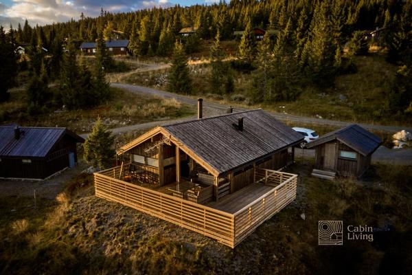 Modern Sports Cabin On Sjusjøen With Sauna And Waxing Room - Norway
