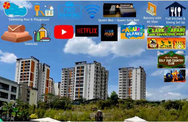 Luxury Condo In Clark Pampanga Beside Hilton Hotel And Casino - Angeles