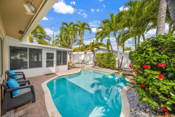 3bdr Villa-heatedpool-6minft.lauderdale Beach-8ppl - Fort Lauderdale
