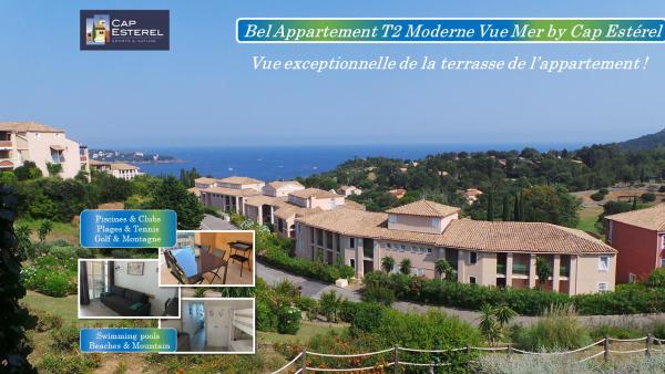 Appartements Modernes Vue Mer à Cap Estérel - Agay