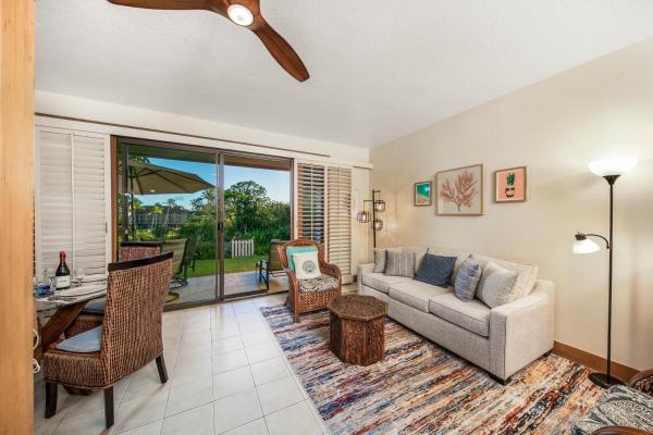 Kiahuna Plantation Unit 320 - Ground Floor Garden View, Air Conditioning - Poipu