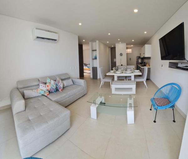 Acogedor Frente Al Mar Wind Playa Salguero - Santa Marta