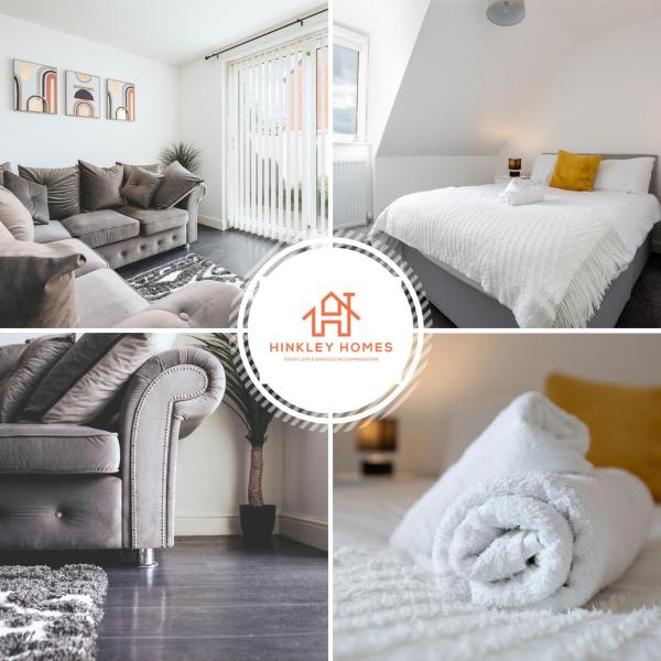 5 Beds - Free Gated Parking - City Centre - By Hinkley Homes Short Lets & Serviced Accommodation - Lancashire