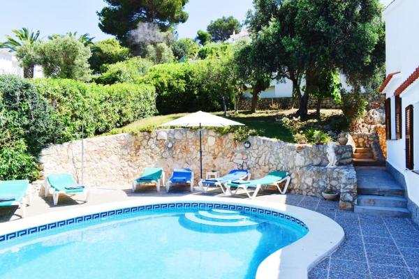 Villa Maria Vistas Al Mar Y Piscina Privada - Minorca