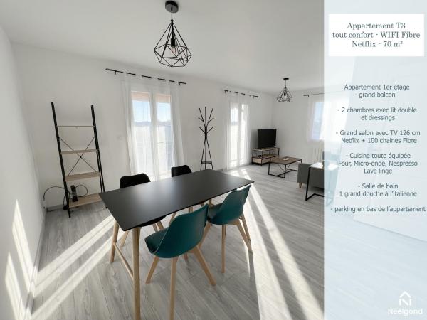 178a - T3 Tout Confort Du Gond - 70 M2 - Champniers