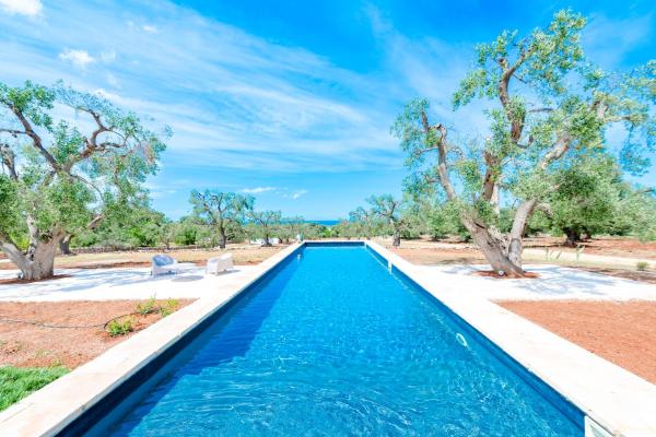 Mediterranean Villa Fòra With Sea View Pool - San Vito dei Normanni