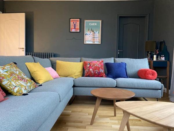 Appart 90m2 Lumineux, Centre, Vue éGlise Penchée - Caen