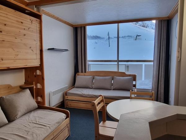 Studio Divisible Ski Aux Pieds Avec Balcon à Aime 2000 - Fr-1-181-2619 - Aime