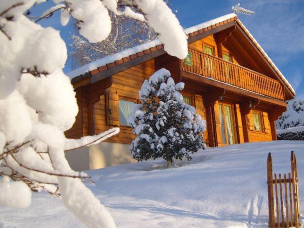 Chalet Confortable à Cleurie Avec Wifi, Cheminée Et Terrasse - Fr-1-589-71 - Vosges
