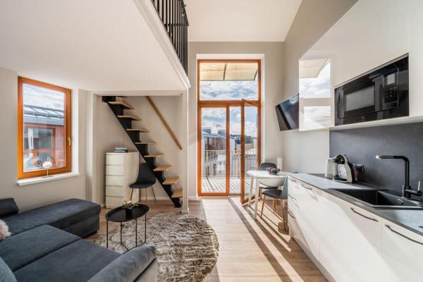 New Loft With Rooftop Terrace In The Old Town Riga - Riga