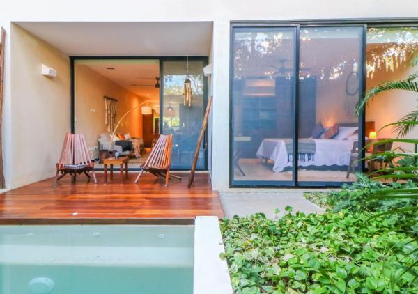 Departamento 2 Recamaras Con Alberca Privada A 10 Minutos De La Playa - Tulum