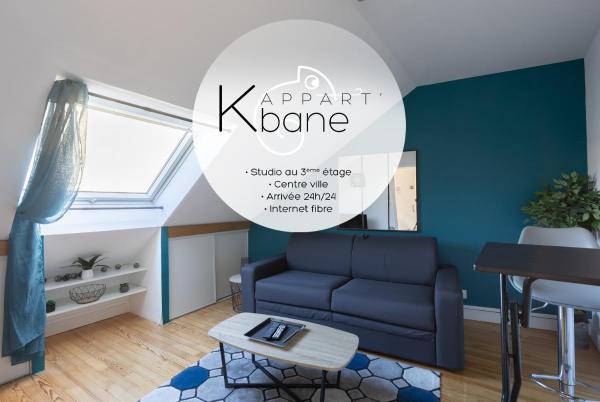 L'appart K-bane- Wifi Fibre- Checkin Auto- 2 Pers - France