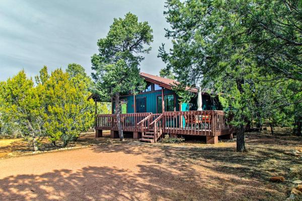 Near Hiking Modern Heber-overgaard Cabin With Deck - Arizona