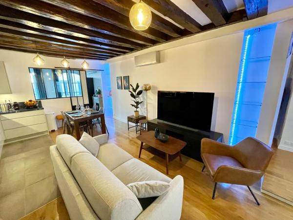 Designer Apartment Tour Saint-jacques - 1br 4p - Paris