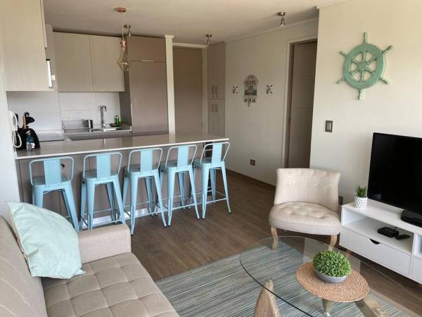 Hermoso Departamento En Papudo Con Vista - Zapallar